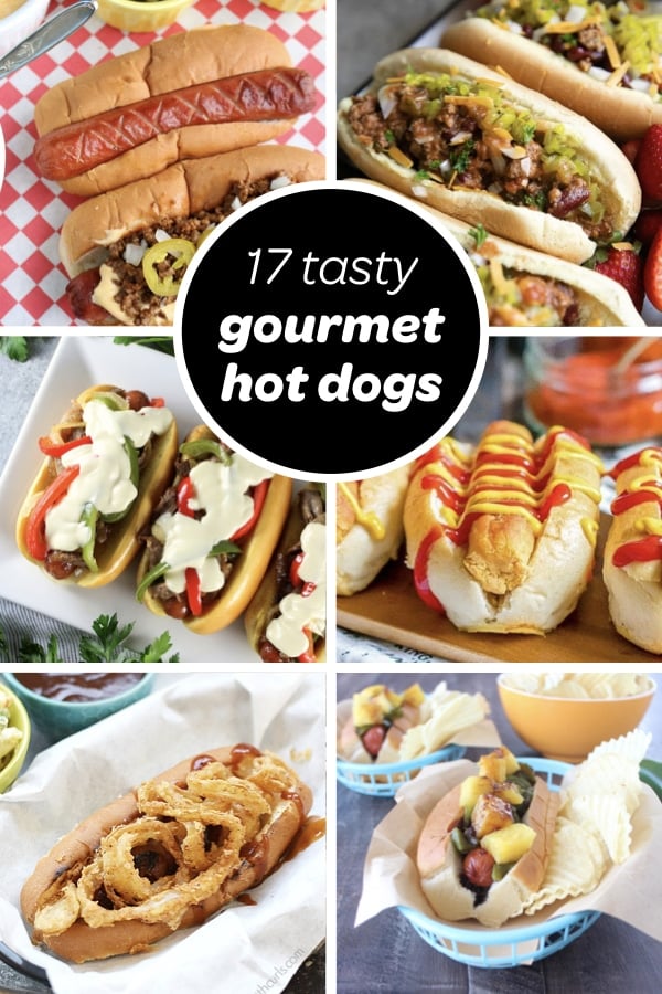 17 Gourmet Hot Dogs with Fun Toppings | Sip Bite Go