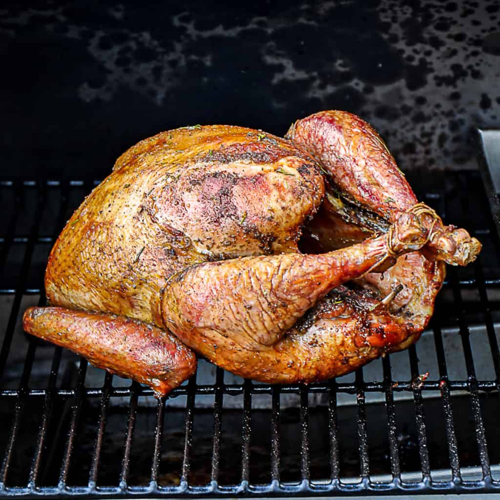 New! Smoked Turkey Recipe [Whole Bird + Traeger Video] - Sip Bite Go
