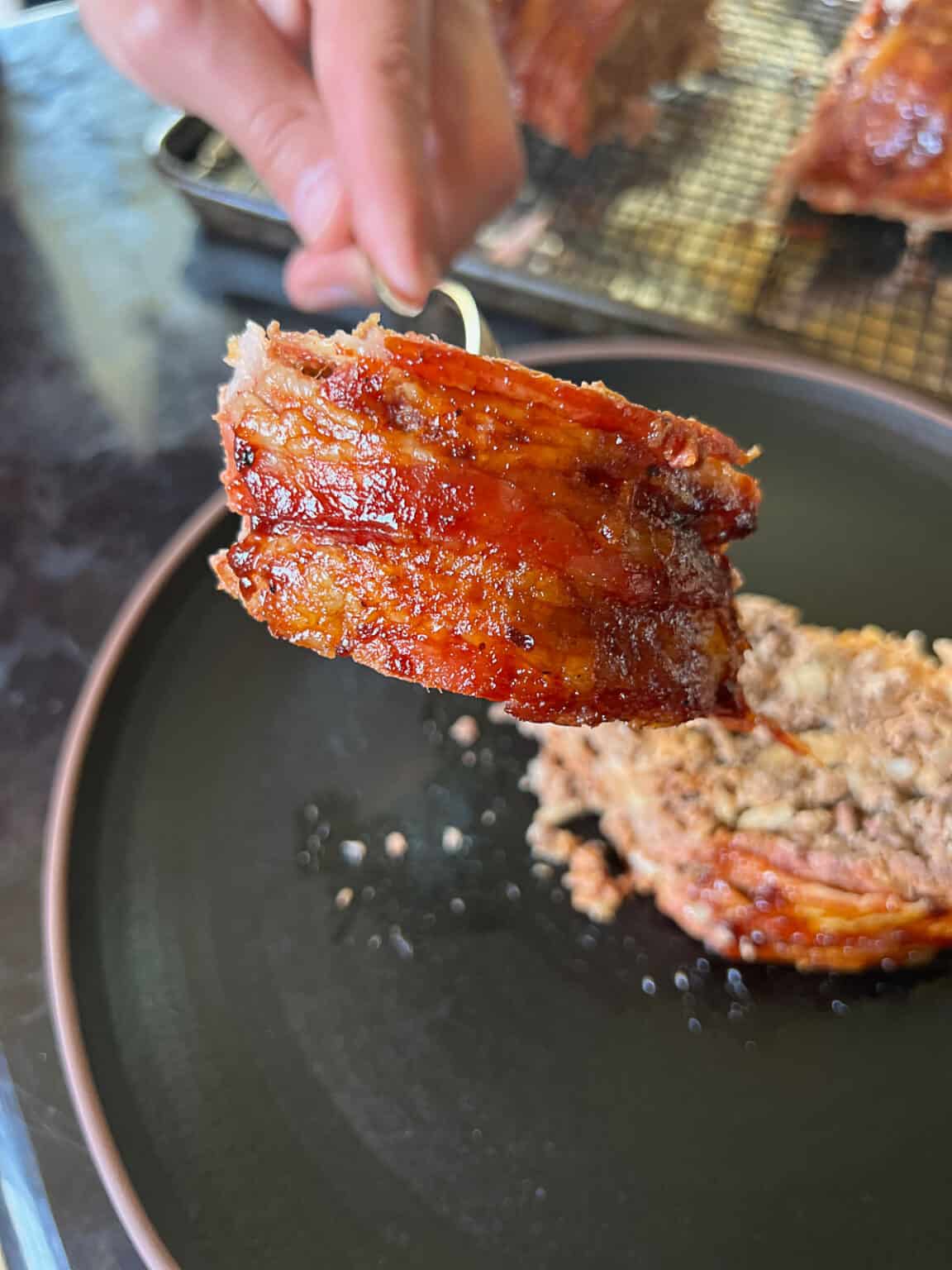 Best Traeger Smoked Meatloaf (Bacon-Wrapped) - Sip Bite Go