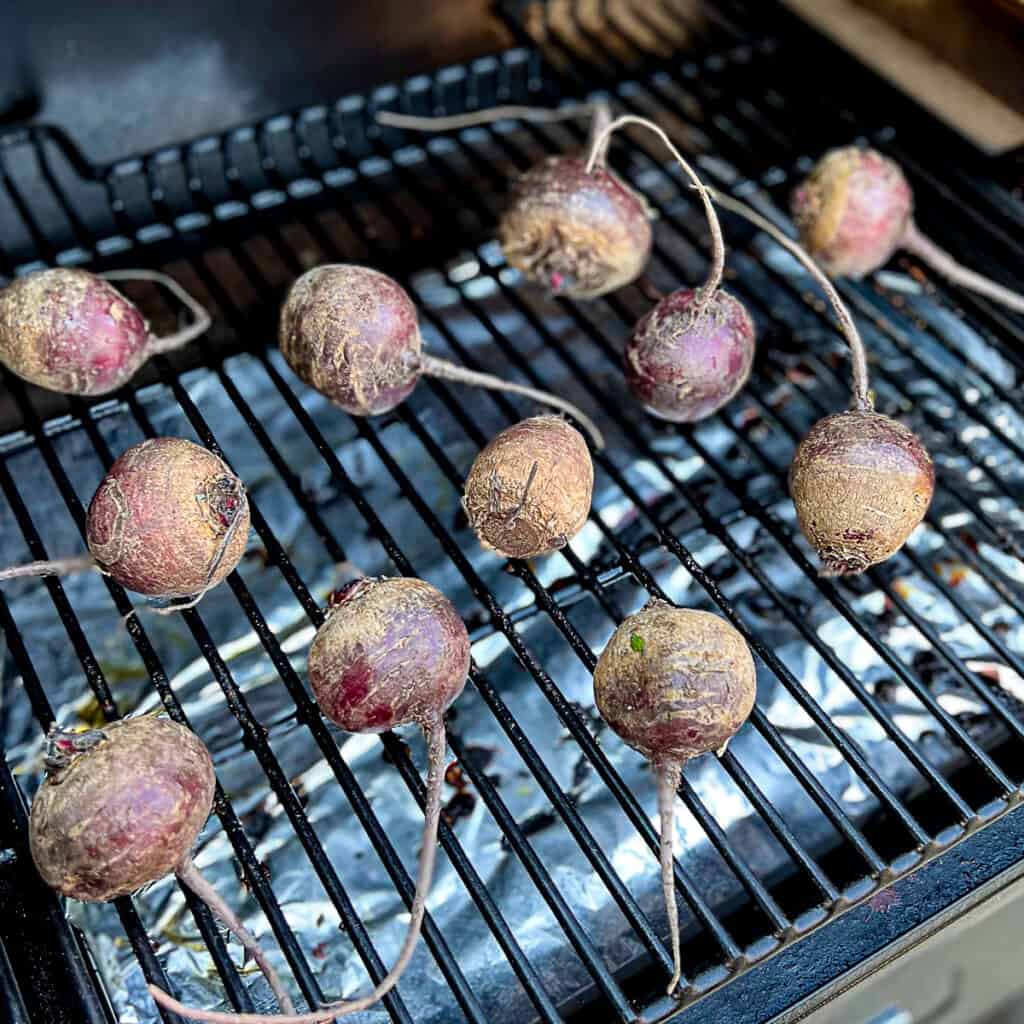 Easy Traeger Smoked Beets (Great For Salads) - Sip Bite Go
