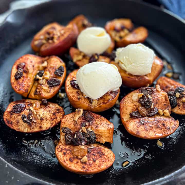 Traeger Smoked Apples (Easy Smoker Dessert Idea) - Sip Bite Go