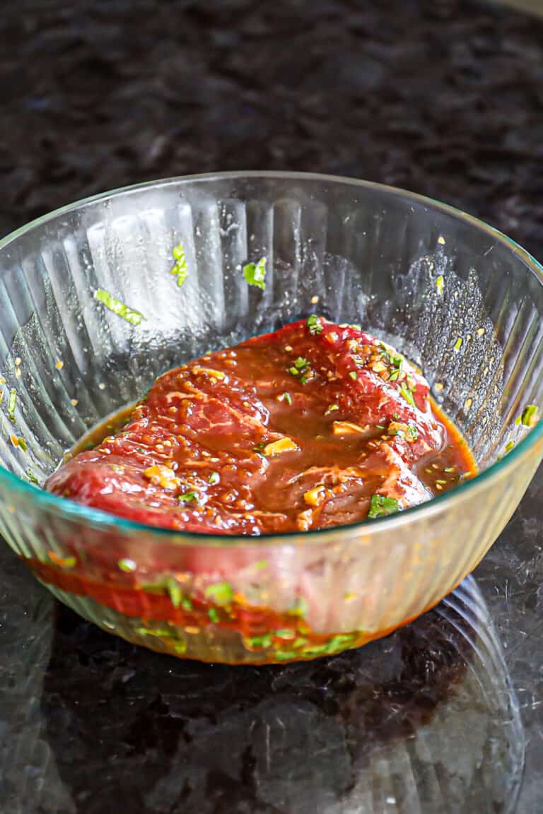 Teriyaki Steak Marinade for Grilling or Smoking Beef - Sip Bite Go