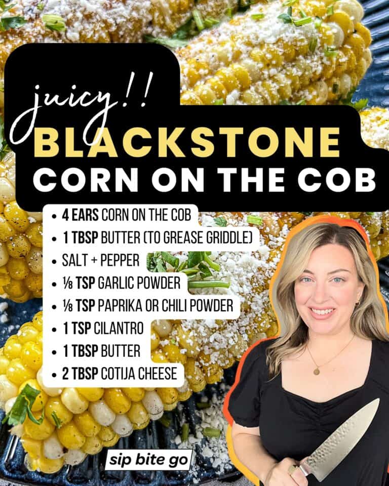 Blackstone Corn On The Cob Recipe - Sip Bite Go