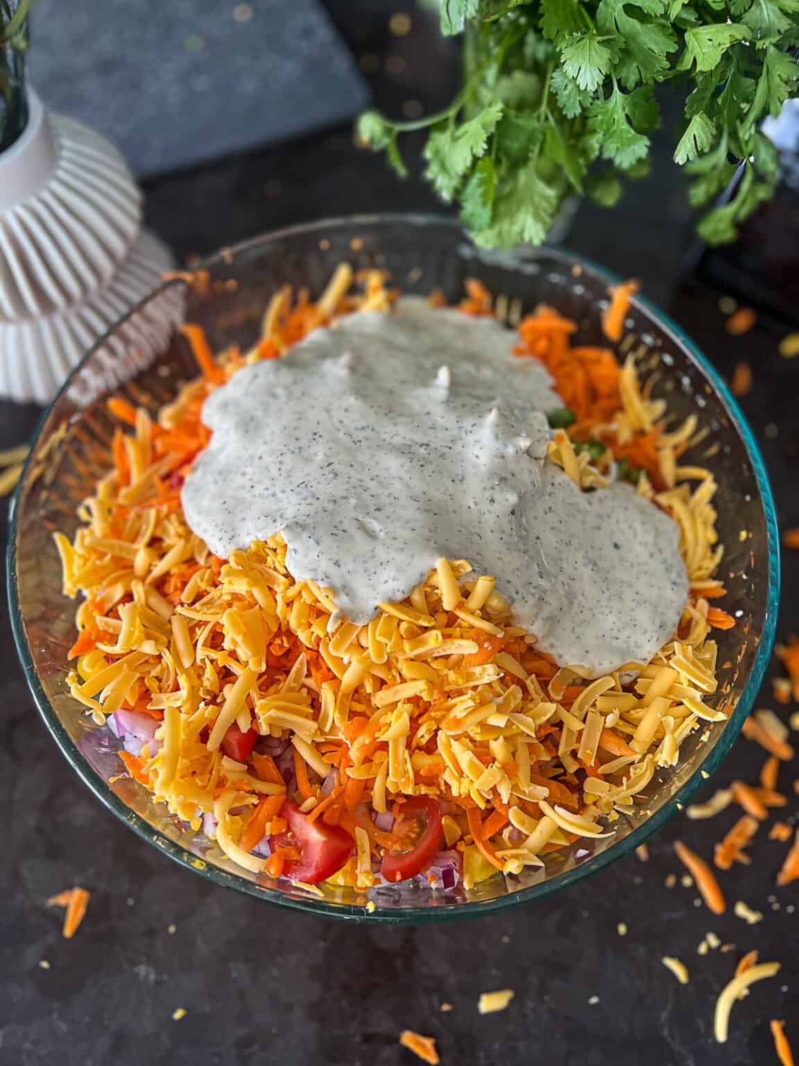 Big Corn Dip Party Appetizer for a Crowd - Sip Bite Go