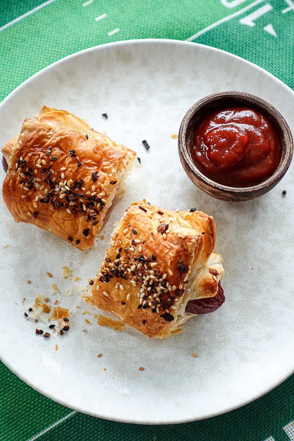 Puff Pastry Hot Dogs Recipe - Sip Bite Go