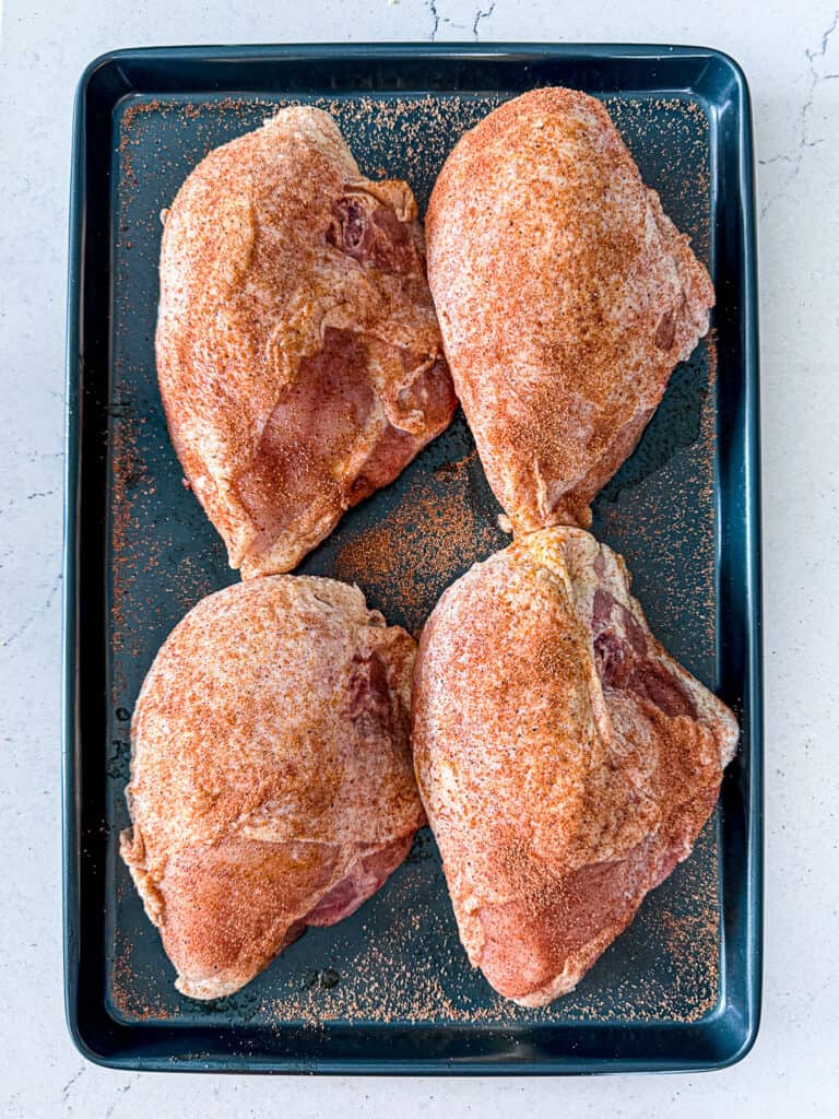 Juicy Smoked Split Chicken Breast - Sip Bite Go