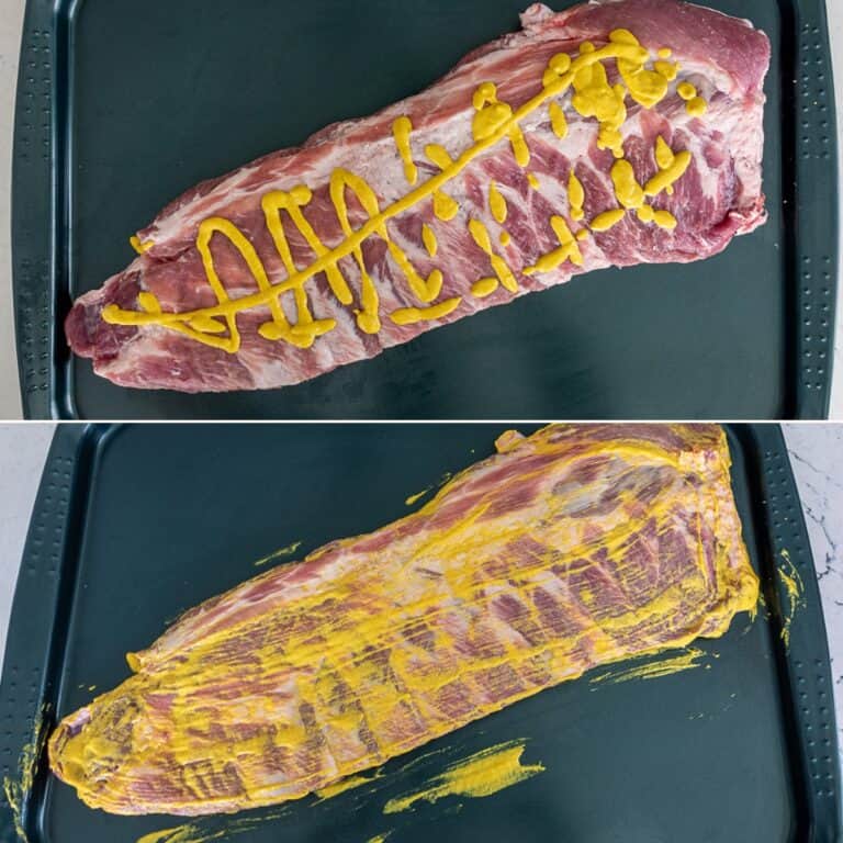 BBQ Smoked Spare Ribs with Mustard Binder - Sip Bite Go