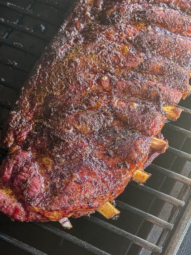 BBQ Smoked Spare Ribs with Mustard Binder - Sip Bite Go