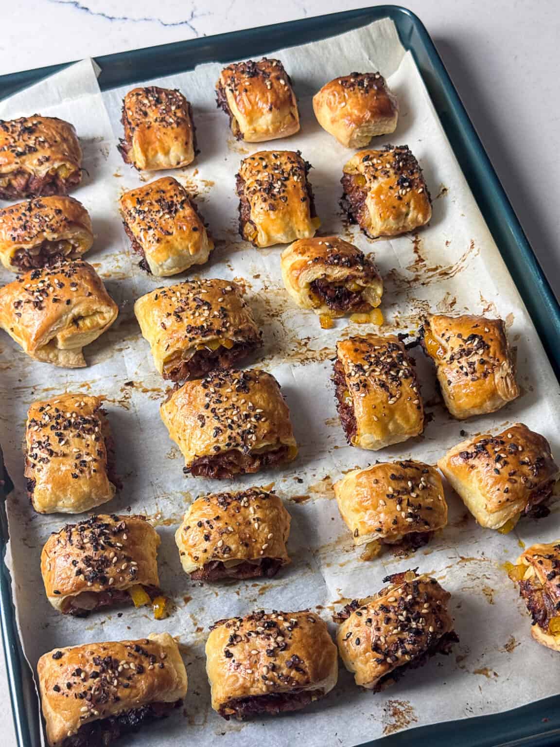 Pulled Pork Pastry Puffs Appetizer - Sip Bite Go