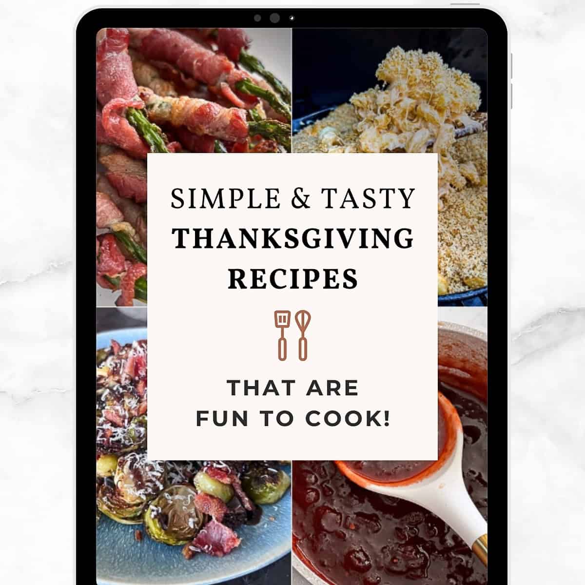 Free Simple Thanksgiving Recipes Cookbook - Sip Bite Go