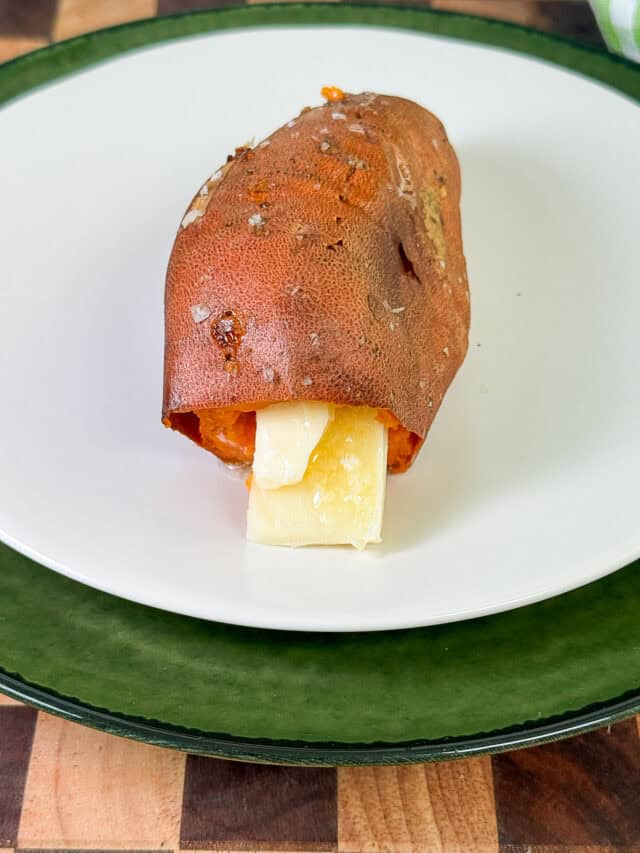 Viral Sweet Potato with Cheese (Recipe Hack) - Sip Bite Go